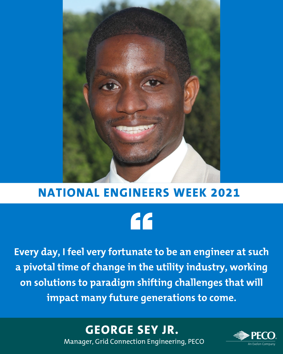 Celebrating Engineers Week - PECO Connection : PECO Connection