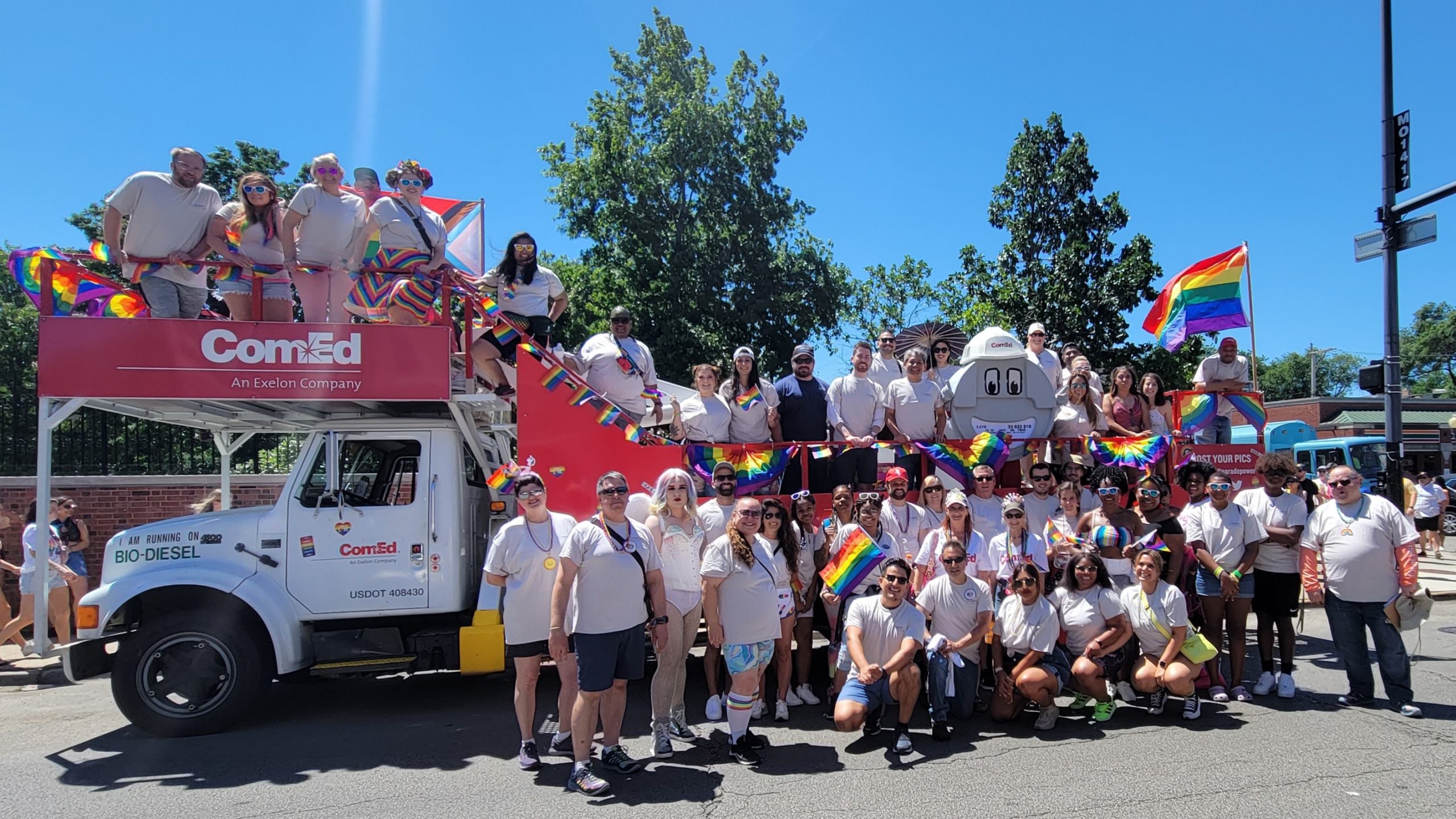 ComEd Shows Up for Pride Month : Powering Lives Network