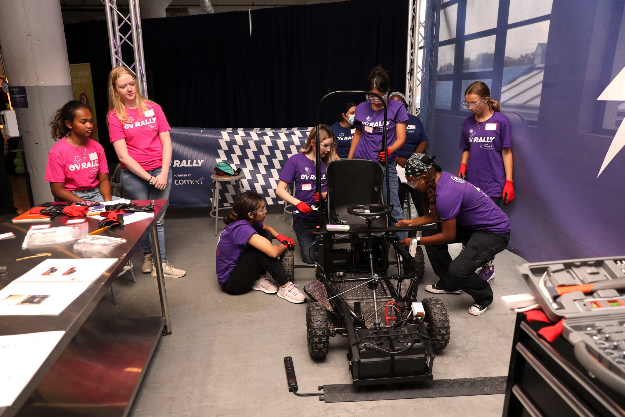 30 Girls Build Electric Go-Karts for a Race of a Lifetime : Powering ...