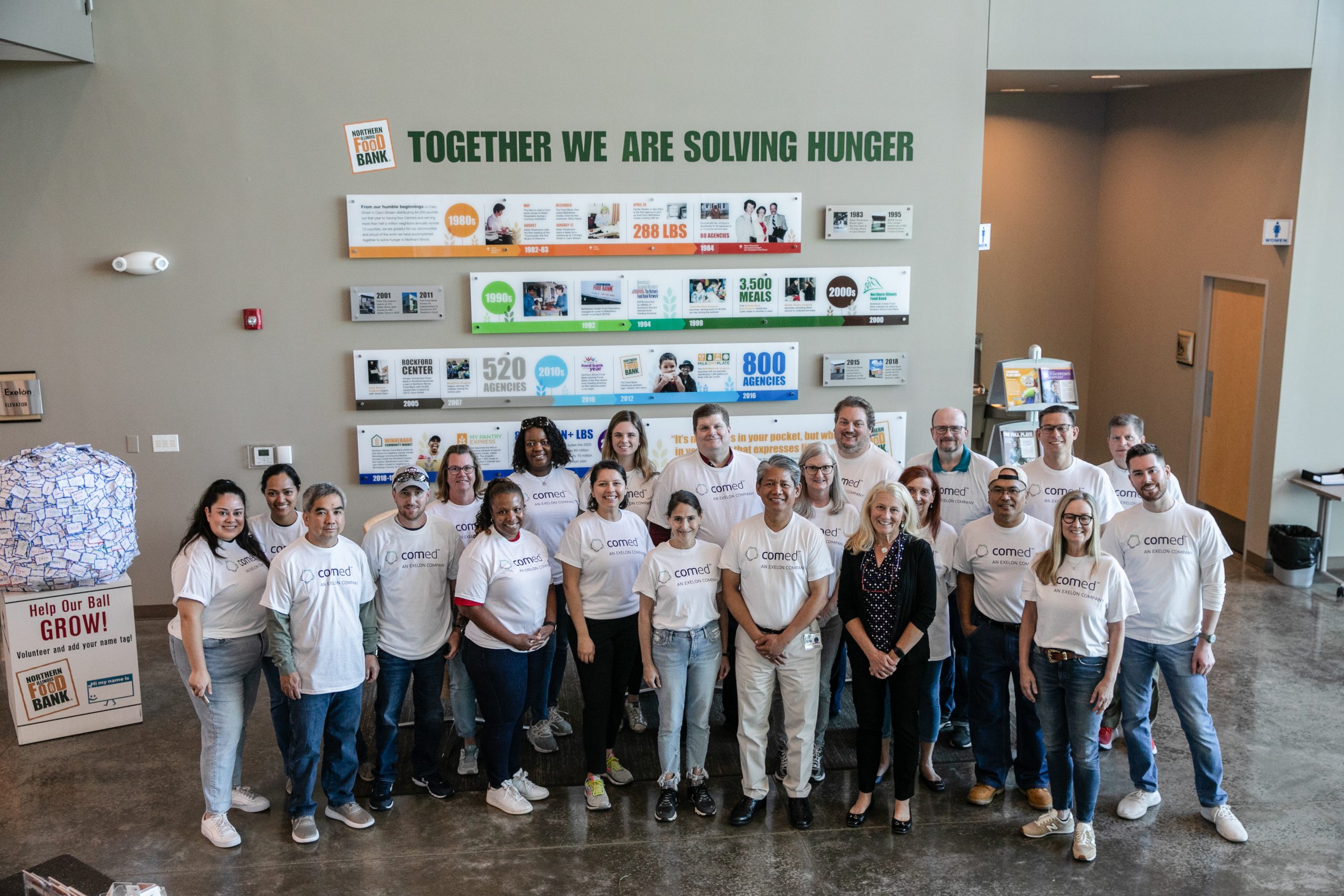 ComEd Employees Rally to Fight Food Insecurity in Illinois : Powering ...