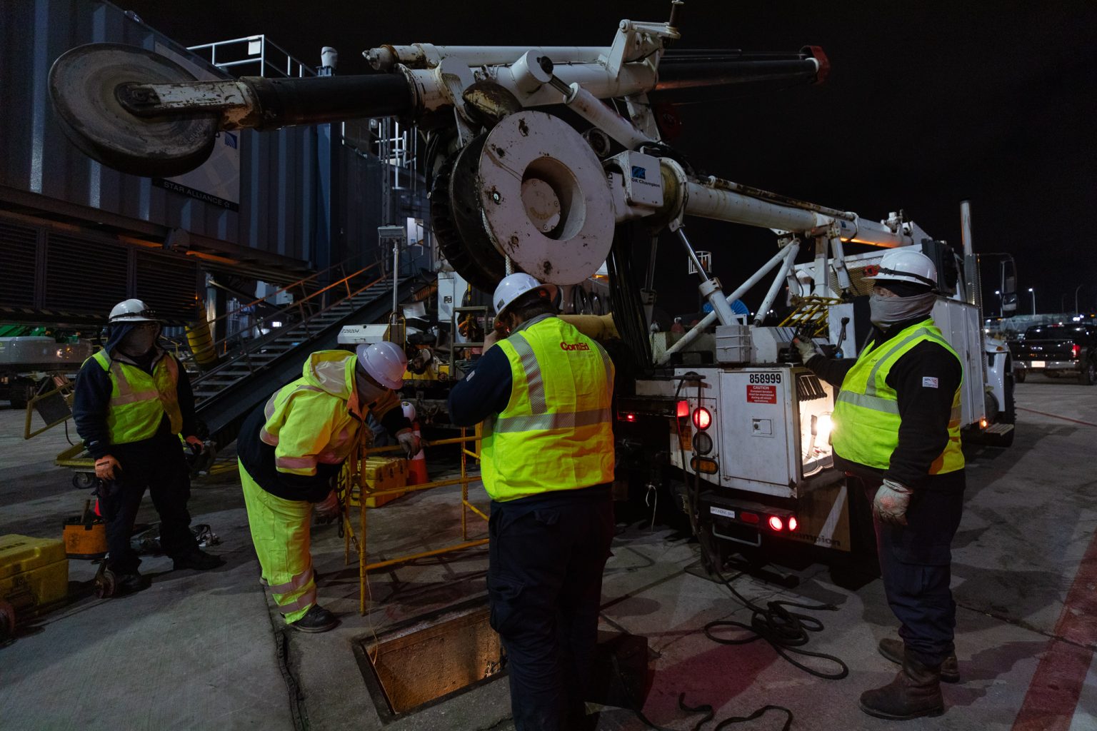 Flying Sky High, Powered Underground : Powering Lives Network