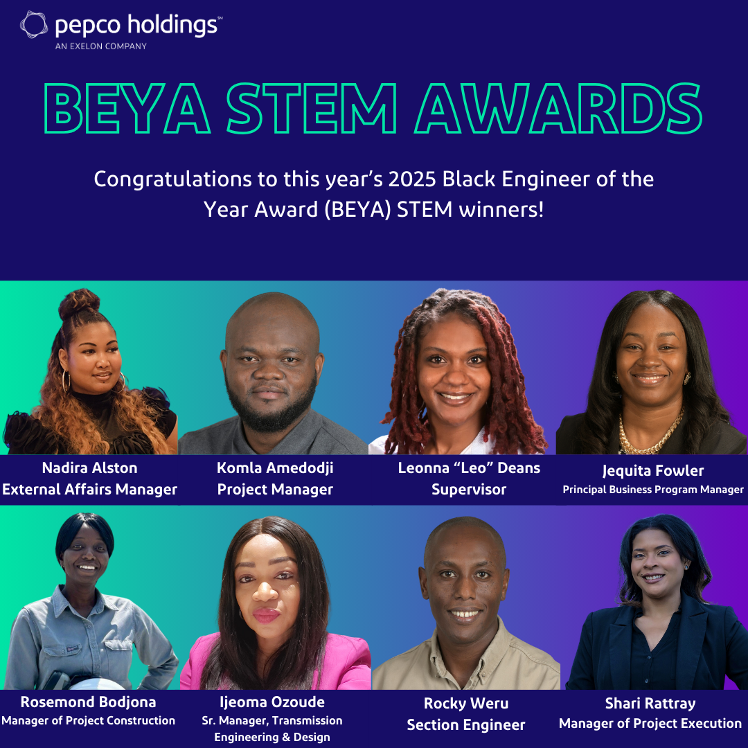 Eight Utility Leaders Recognized with Prestigious BEYA STEM Awards | The Source